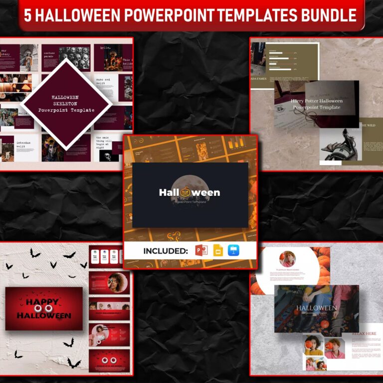 Free Halloween Presentation: Powerpoint, Google Slides & Keynote ...