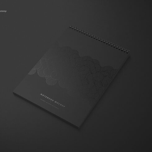 A4 Vertical Spiral Notebook Mockup – MasterBundles