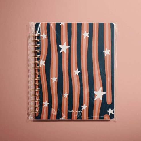 Little Coiled Notebook Mockup Set | MasterBundles
