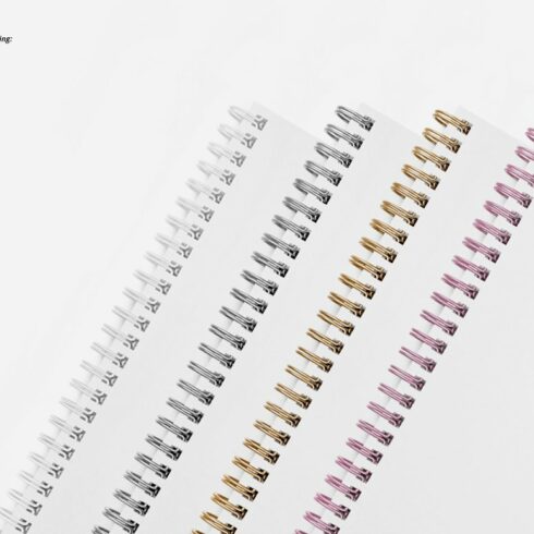 A4 Vertical Spiral Notebook Mockup | MasterBundles