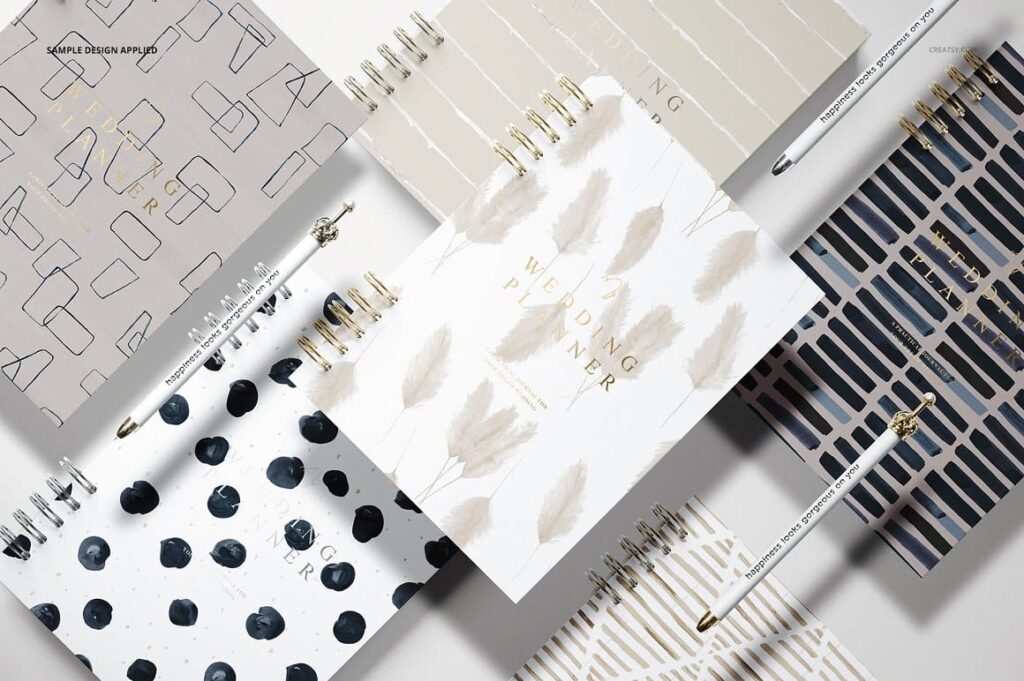 Planner Mockup Set 02 – MasterBundles