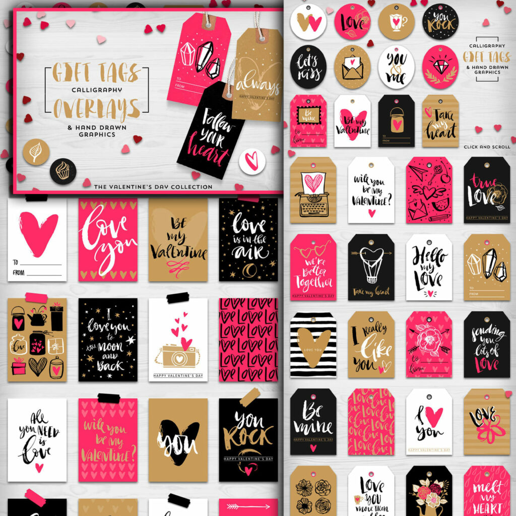 Valentine's Day Clip Art | Master Bundles