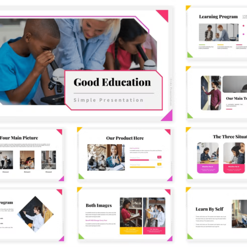 Good Education Google Slides Template | Master Bundles