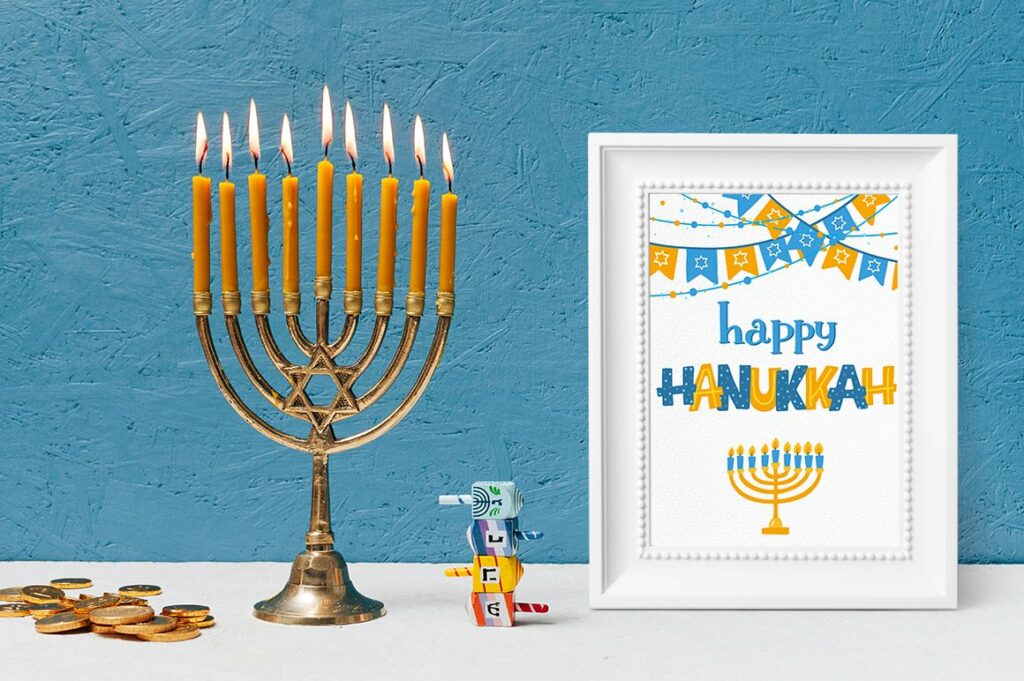 Hanukkah Jewish Holiday Design – MasterBundles