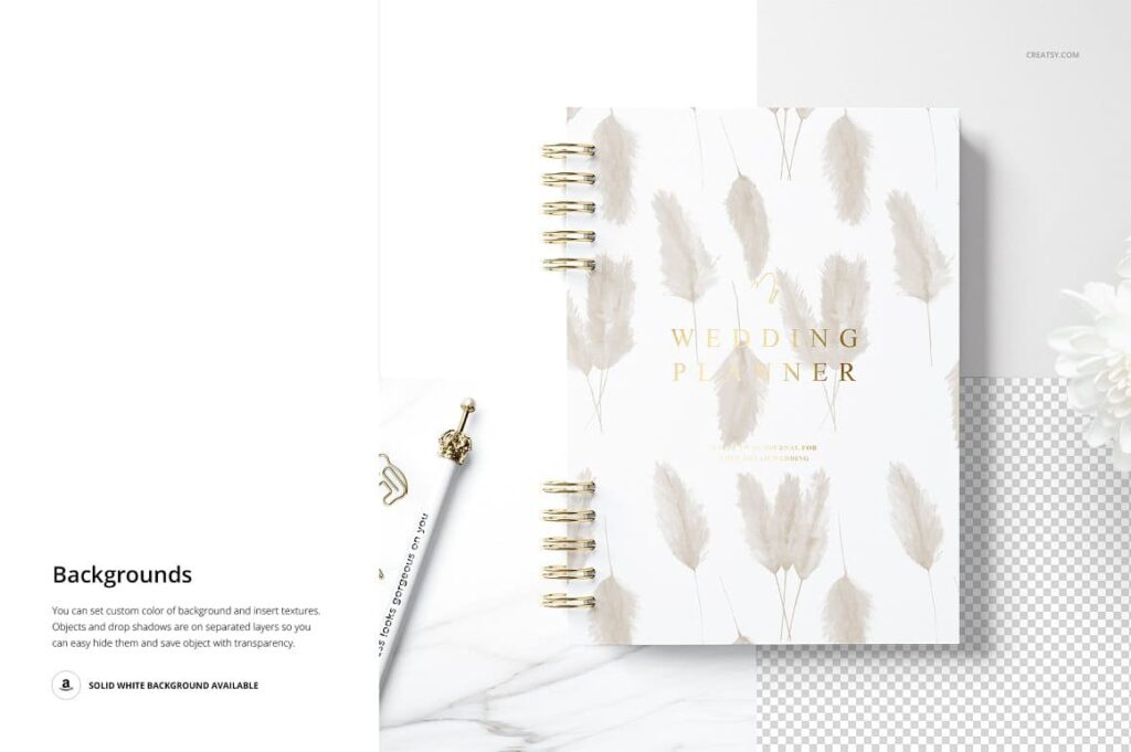 Planner Mockup Set 02 – MasterBundles