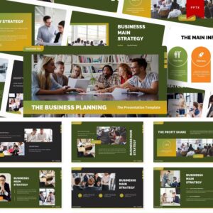 The Business Planning PowerPoint Template | MasterBundles