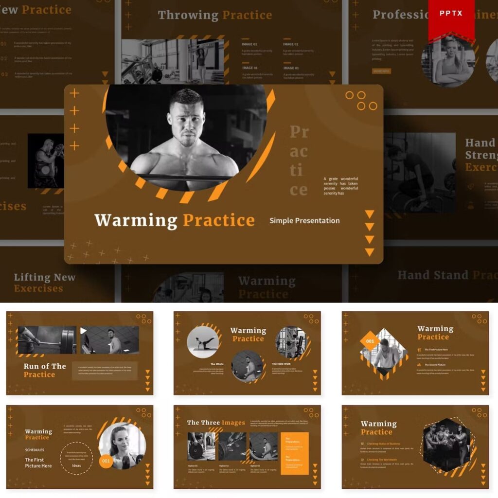 Warming Practices Powerpoint Template – MasterBundles