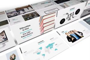 University and Education Powerpoint Template | Master Bundles