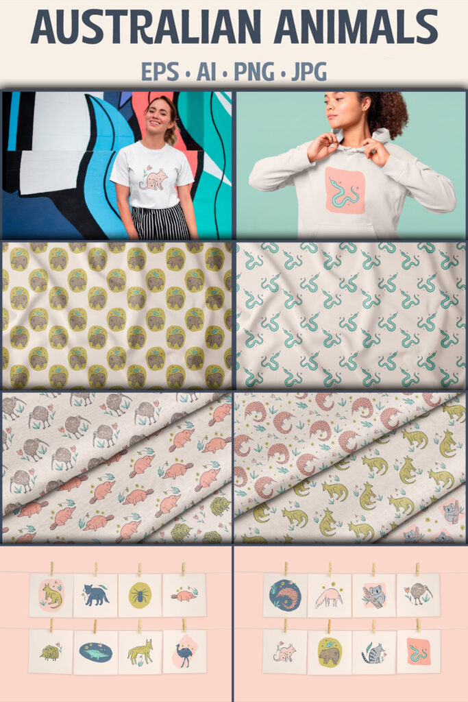 Australian Animals Bundle – MasterBundles