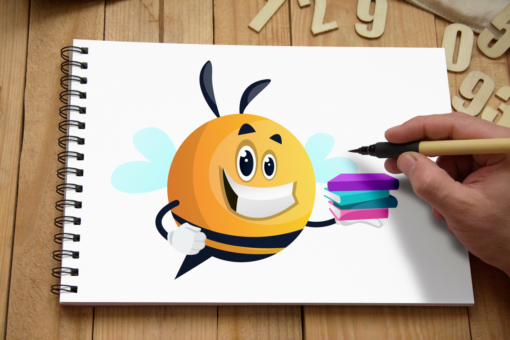 100 Huge Bee Character Collection Illustration – MasterBundles