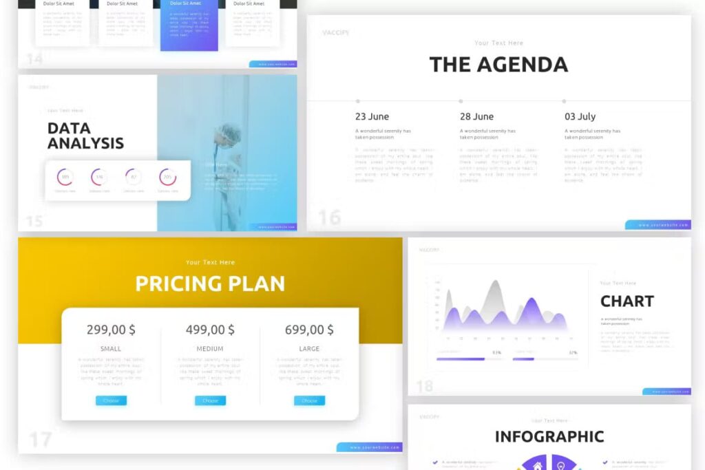 Vaccify Vaccine PowerPoint Template – MasterBundles