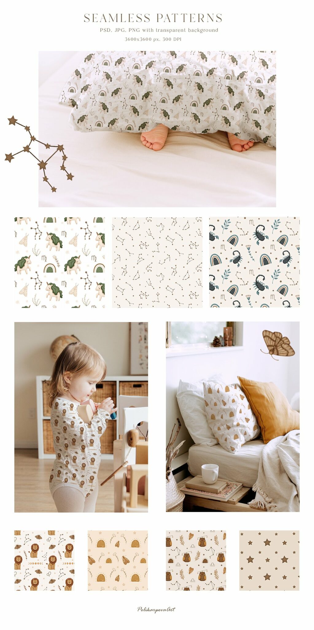 ZODIAC SIGNS. Astrology collection – MasterBundles