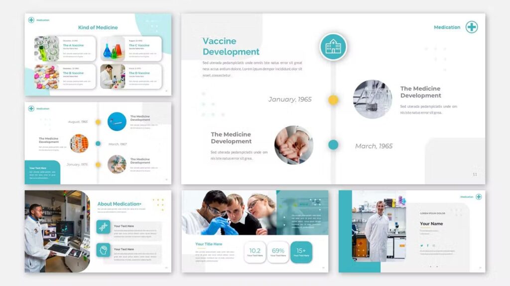 Medication - Healthcare Presentation Powerpoint – MasterBundles