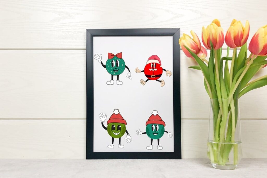 Retro Groovy Hippie Christmas Bundle – MasterBundles