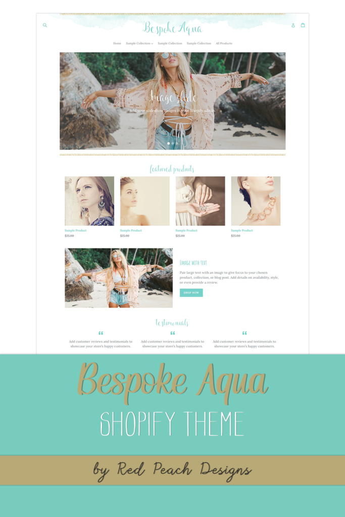 Bespoke Aqua Shopify Theme – MasterBundles
