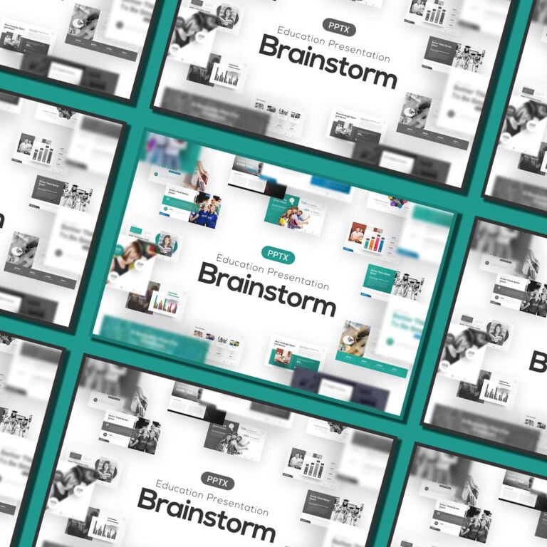 Brainstorm University Education Template – MasterBundles