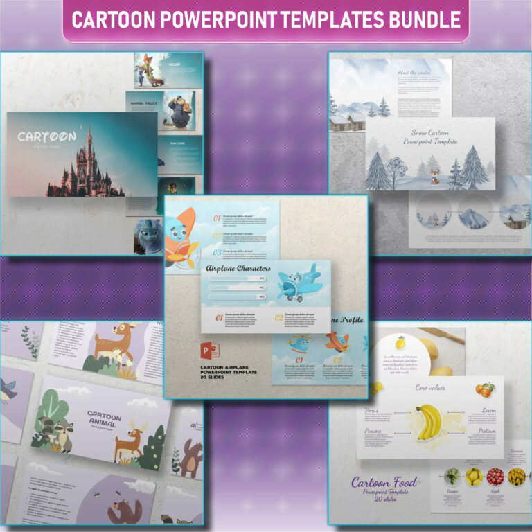 Cartoon PowerPoint Templates Bundle – MasterBundles