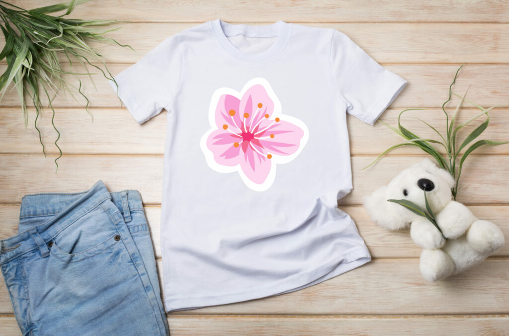 Cherry Blossom Flower T-Shirt Designs – MasterBundles
