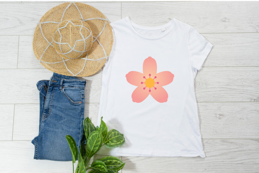 Cherry Blossom Flowers SVG T-Shirt Designs – MasterBundles