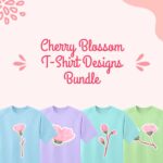 Cherry Blossom T-Shirt Designs – MasterBundles