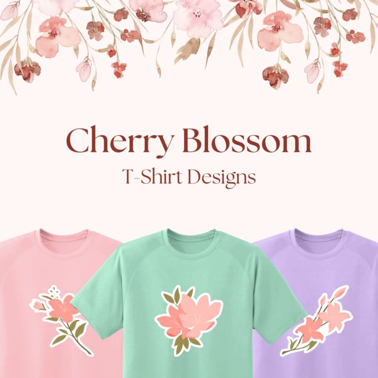 Cherry Blossom T-Shirt Pack – MasterBundles