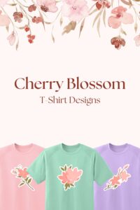 Cherry Blossom T-Shirt Pack | Master Bundles