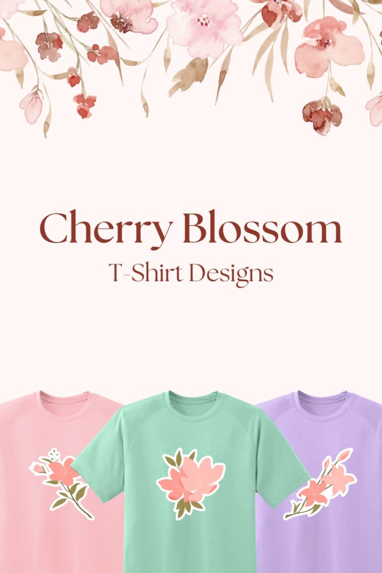 Cherry Blossom T-Shirt Pack – MasterBundles