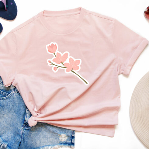 Cherry Blossom T-Shirt Pack | Master Bundles