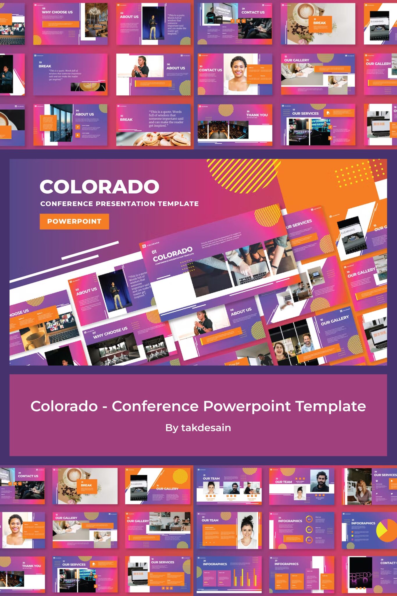 Colorado - Conference Powerpoint Template – MasterBundles