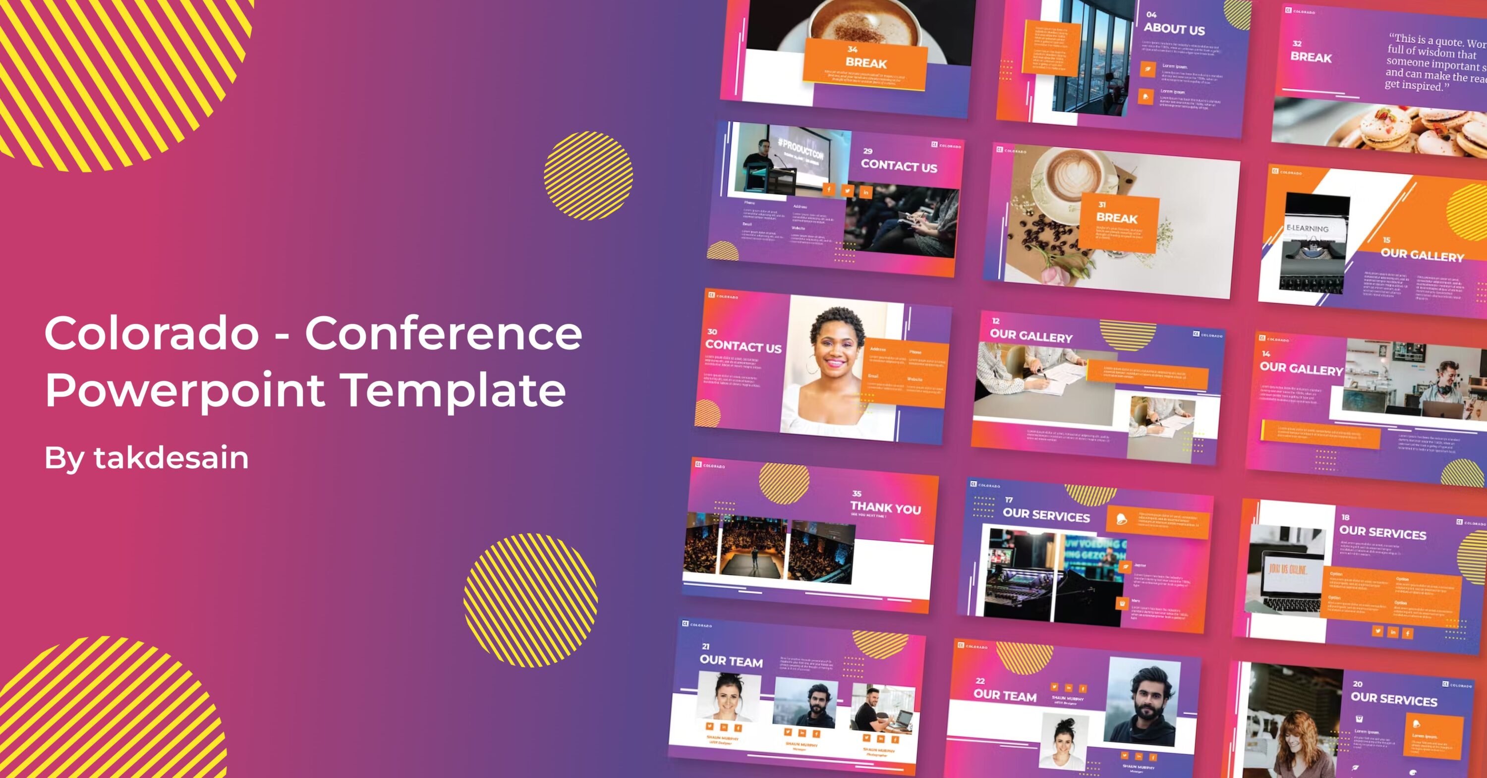 Colorado - Conference Powerpoint Template – MasterBundles