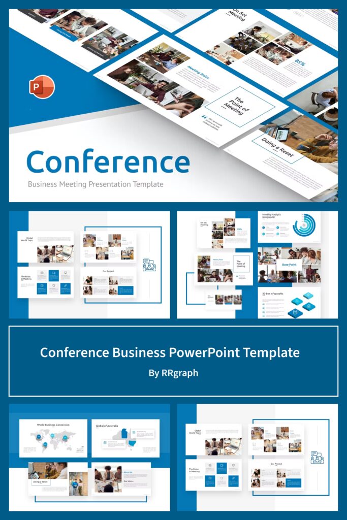 Conference Business PowerPoint Template – MasterBundles