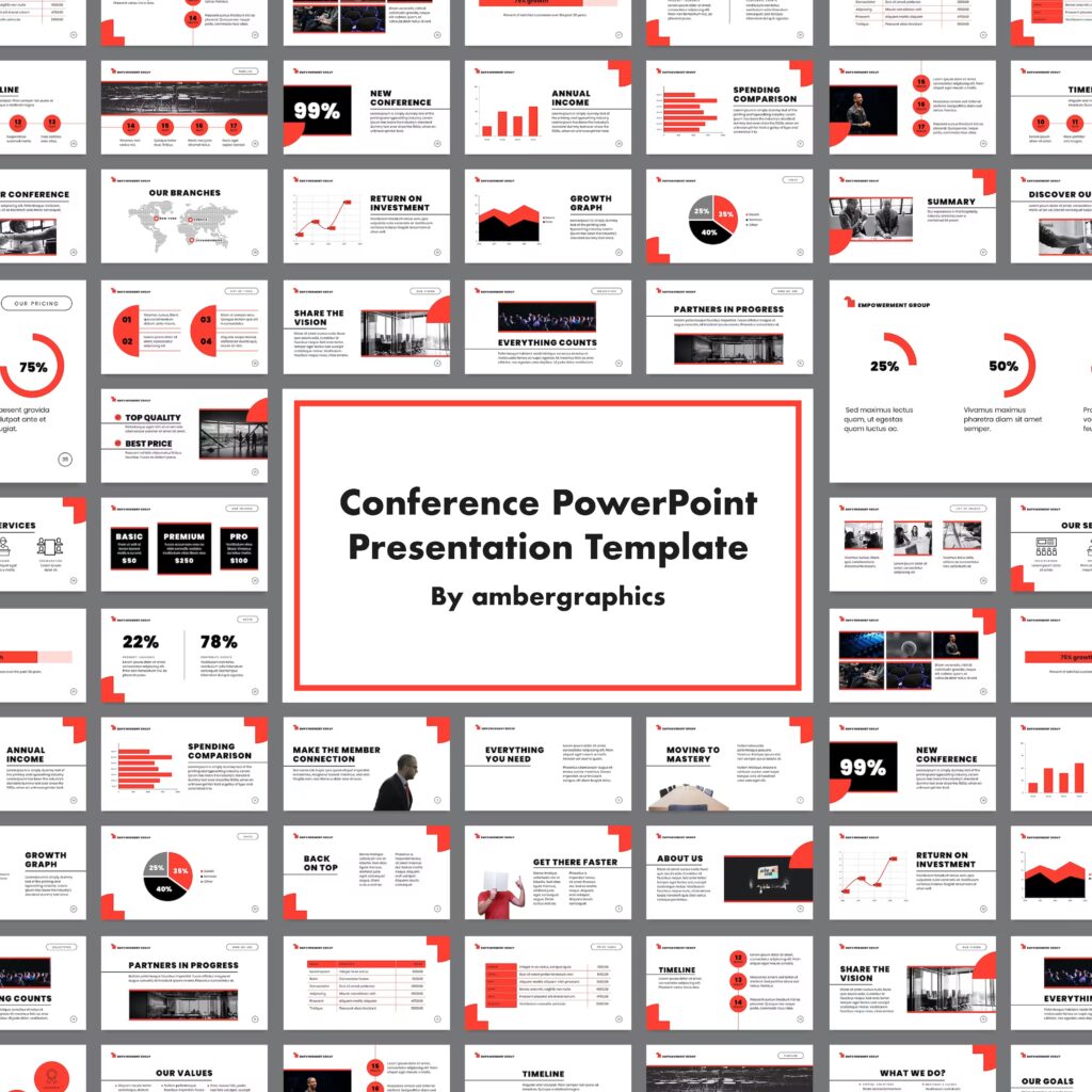 Conference PowerPoint Presentation Template – MasterBundles