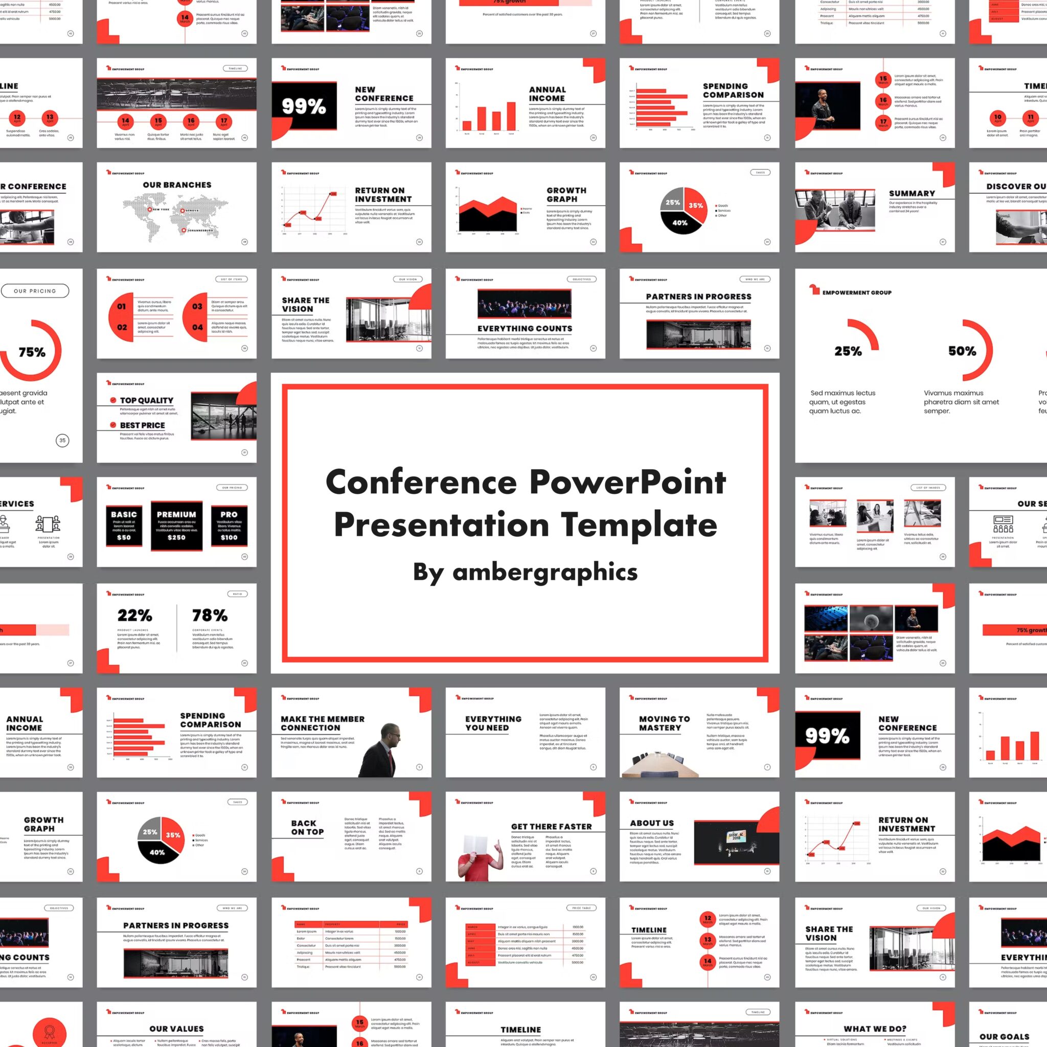 Conference PowerPoint Presentation Template – MasterBundles