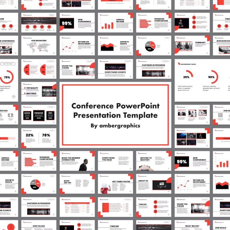 Conference PowerPoint Presentation Template – MasterBundles