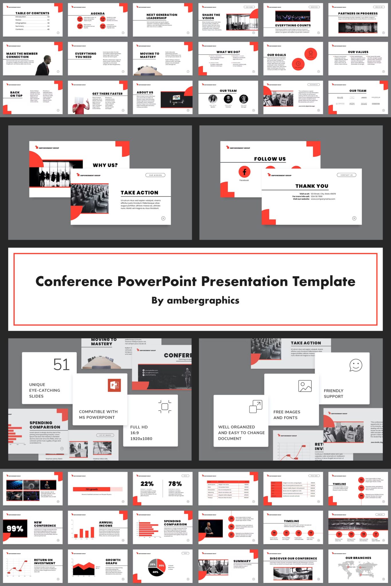 Conference PowerPoint Presentation Template – MasterBundles