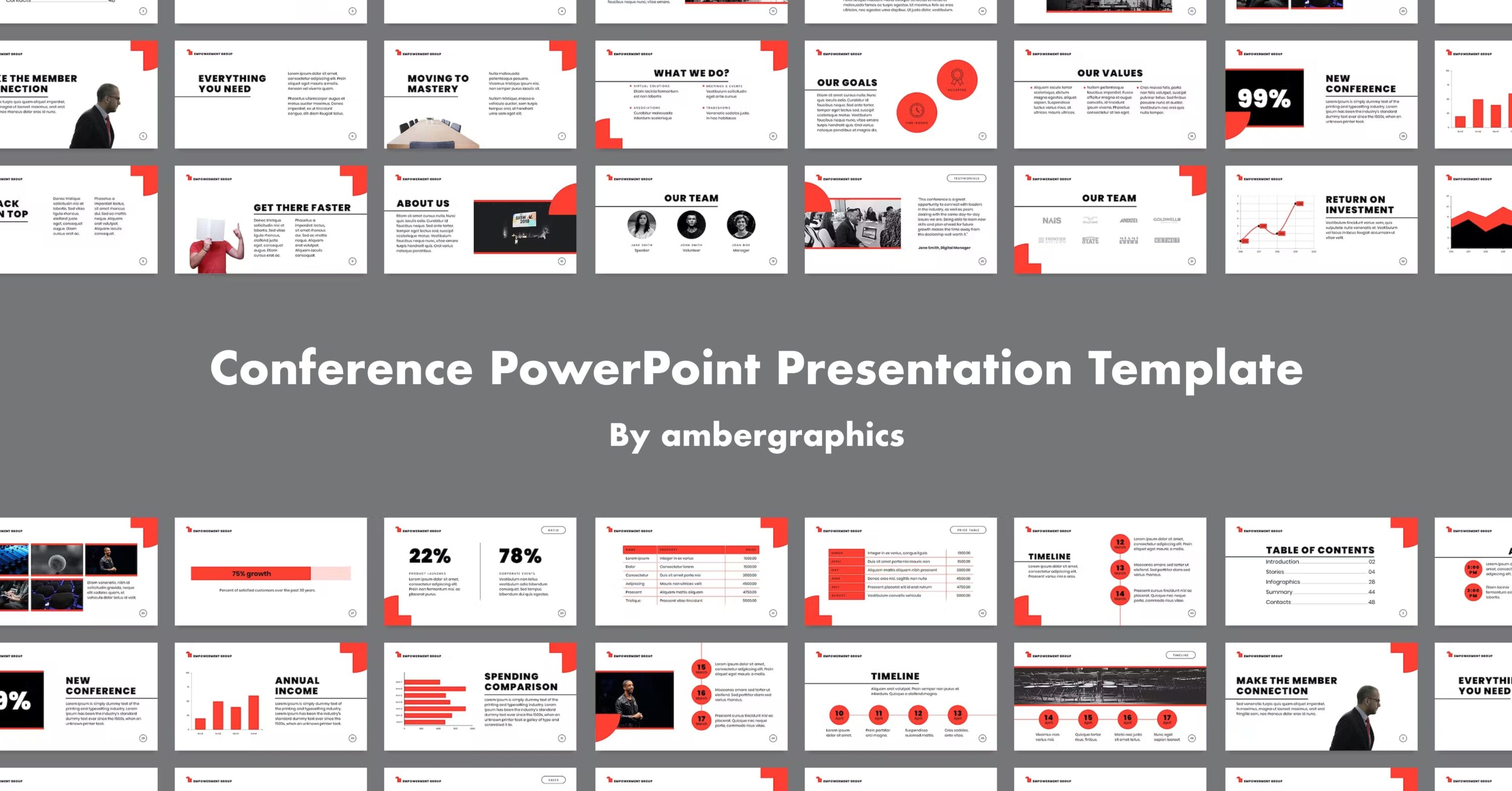 Conference PowerPoint Presentation Template – MasterBundles