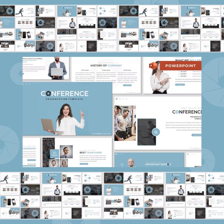 Conference - Business Powerpoint Template – MasterBundles