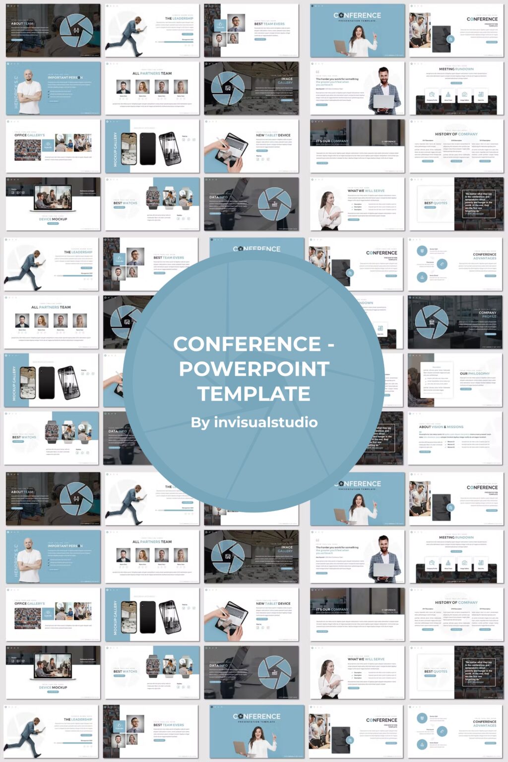 Conference - Business Powerpoint Template – MasterBundles