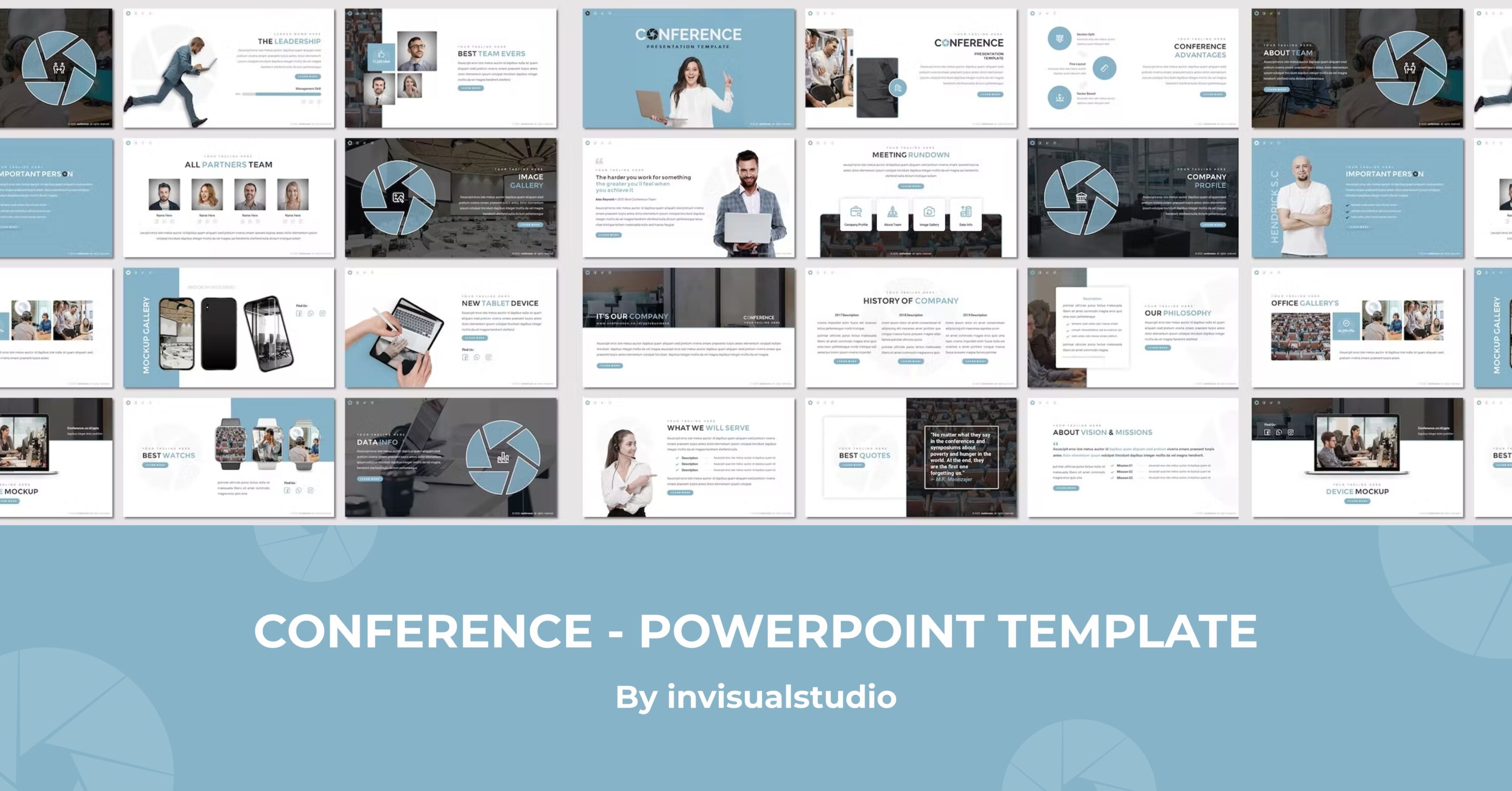 Conference - Business Powerpoint Template – MasterBundles