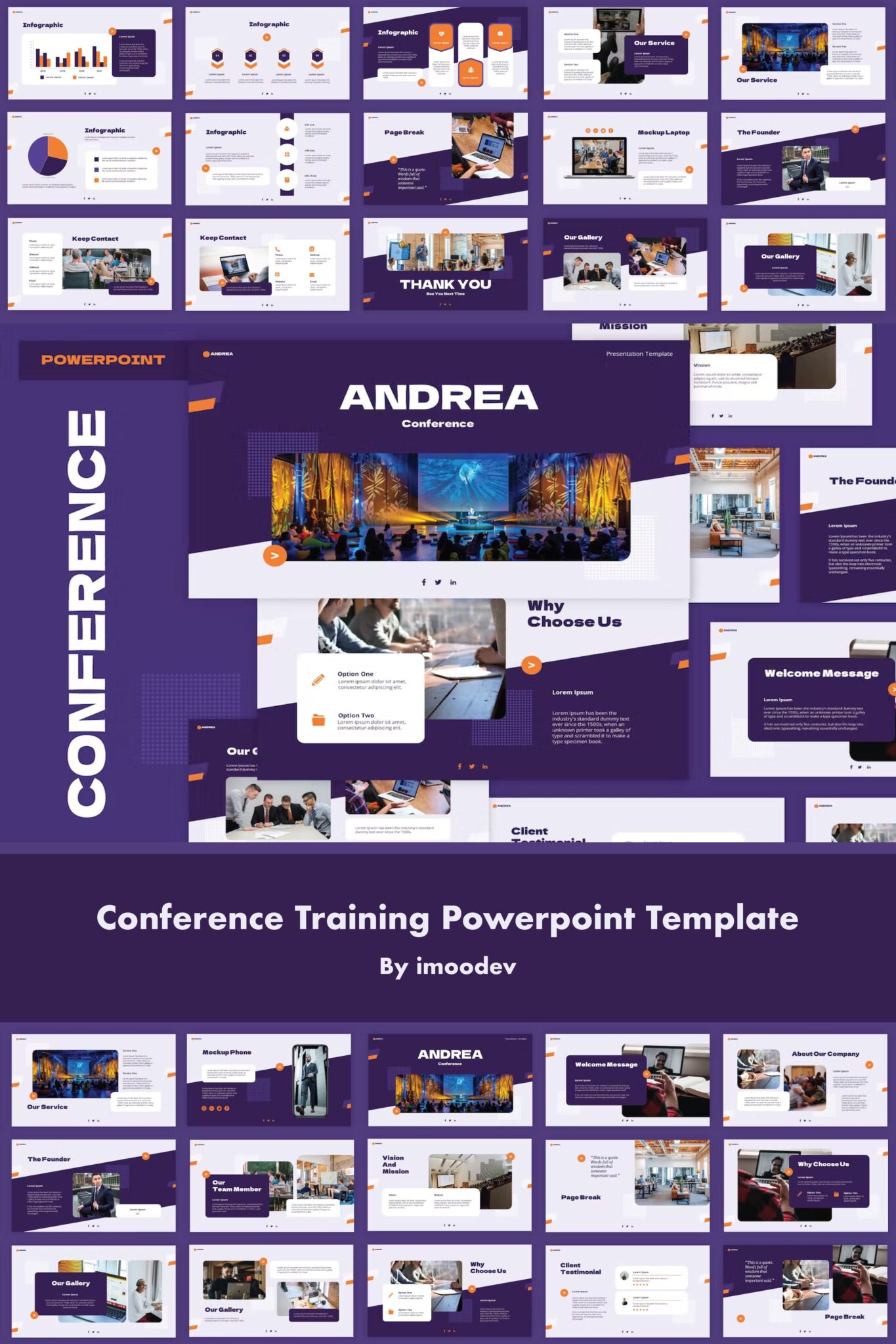 Conference Training Powerpoint Template – MasterBundles