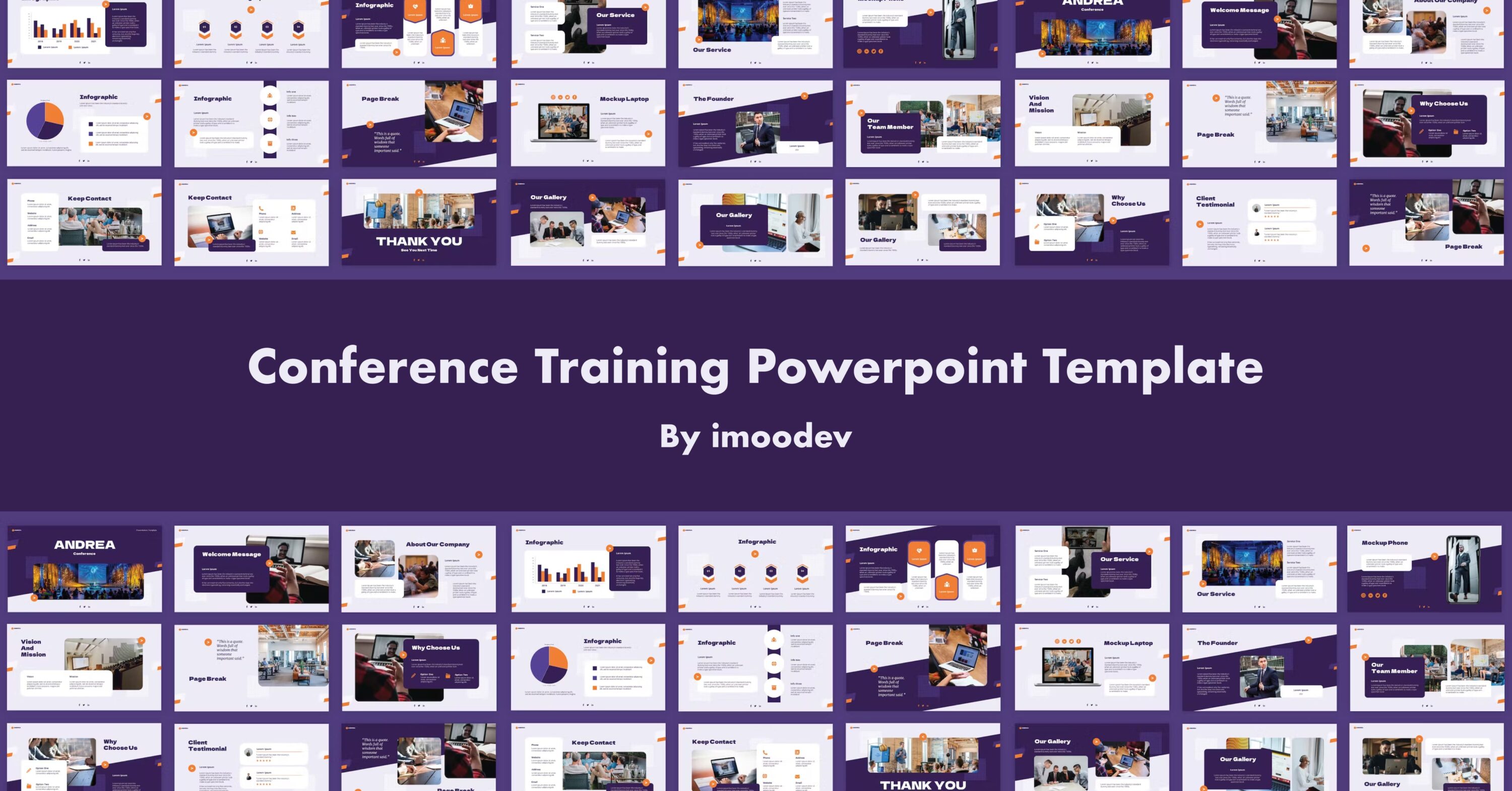 Conference Training Powerpoint Template – MasterBundles