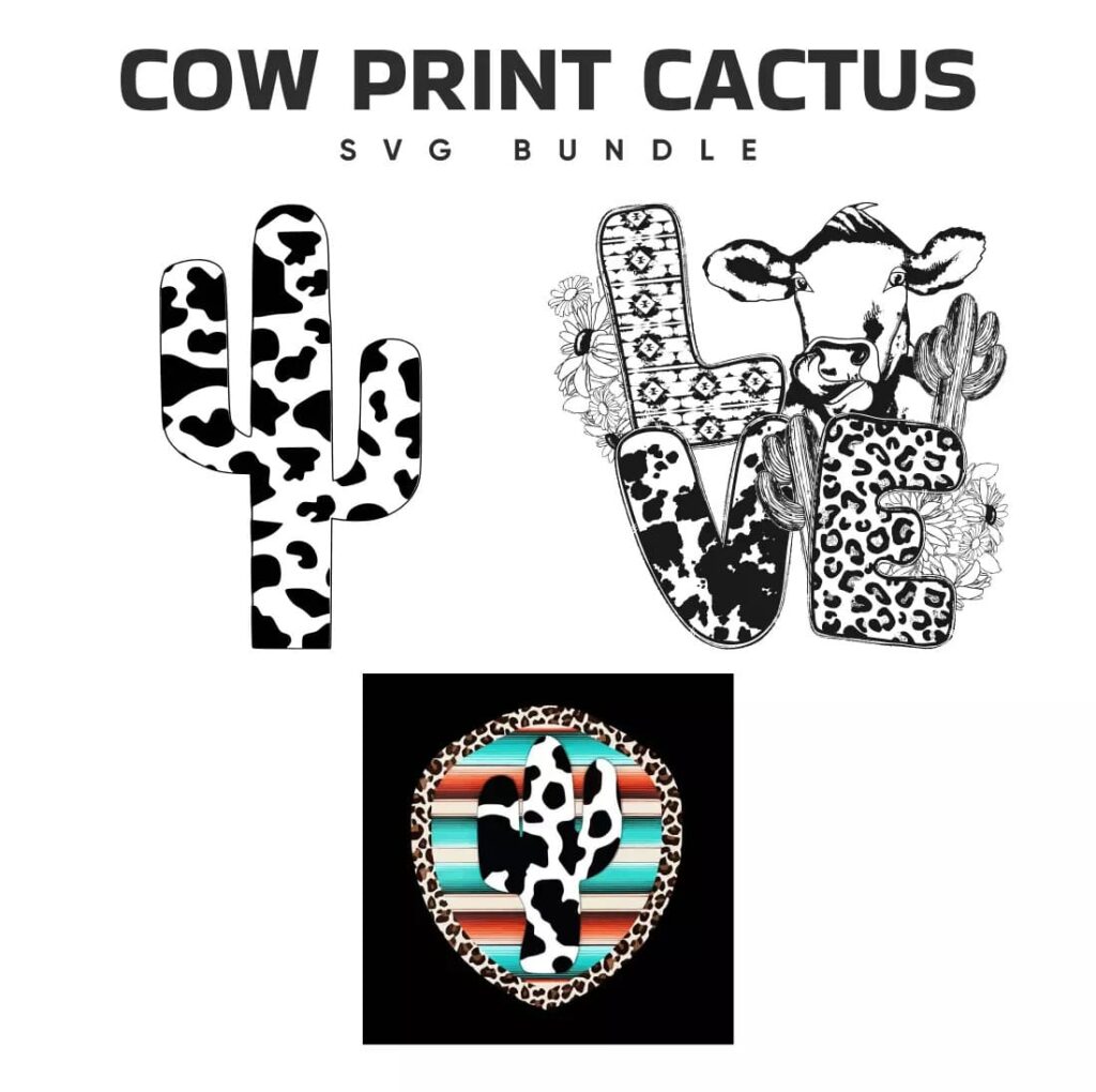 Cow Print SVG Designs Bundle – MasterBundles