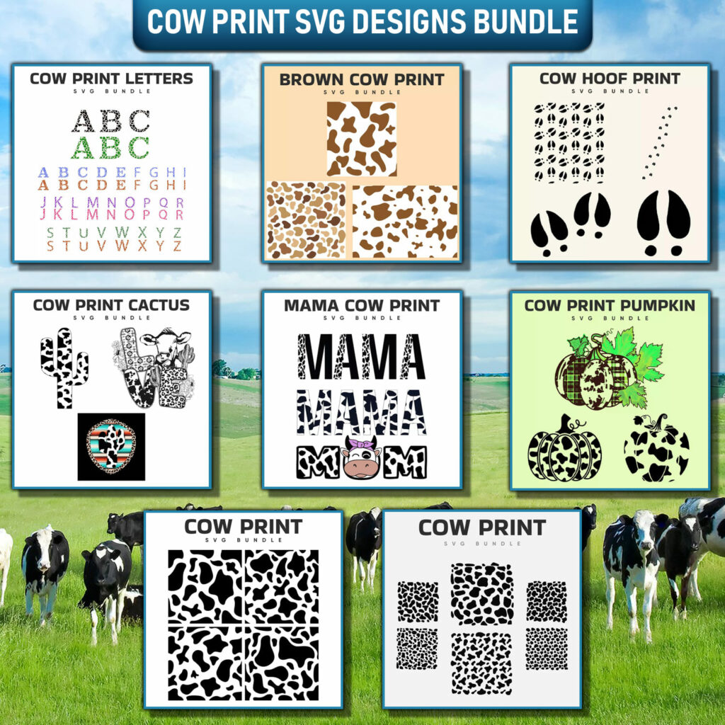 Cow Print Cactus SVG – MasterBundles