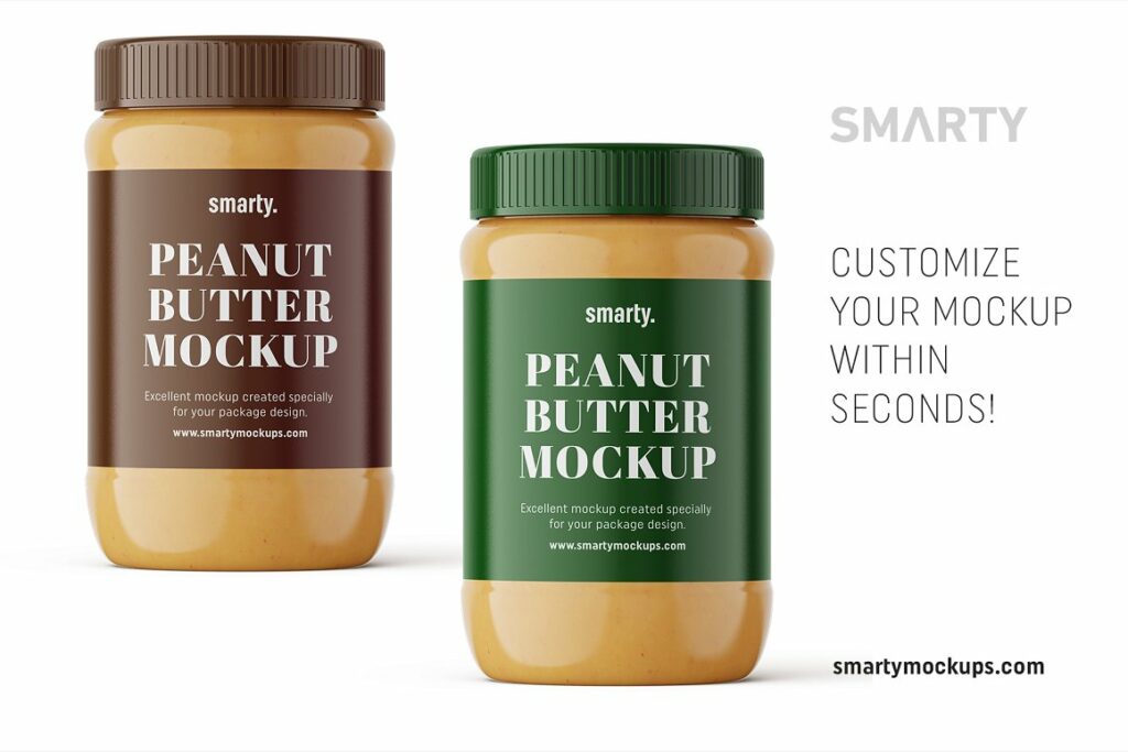 Peanut Butter Jar Mockup – MasterBundles