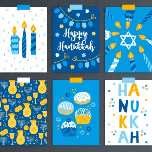 12 Hanukkah Cards & Bonus Patterns | Master Bundles