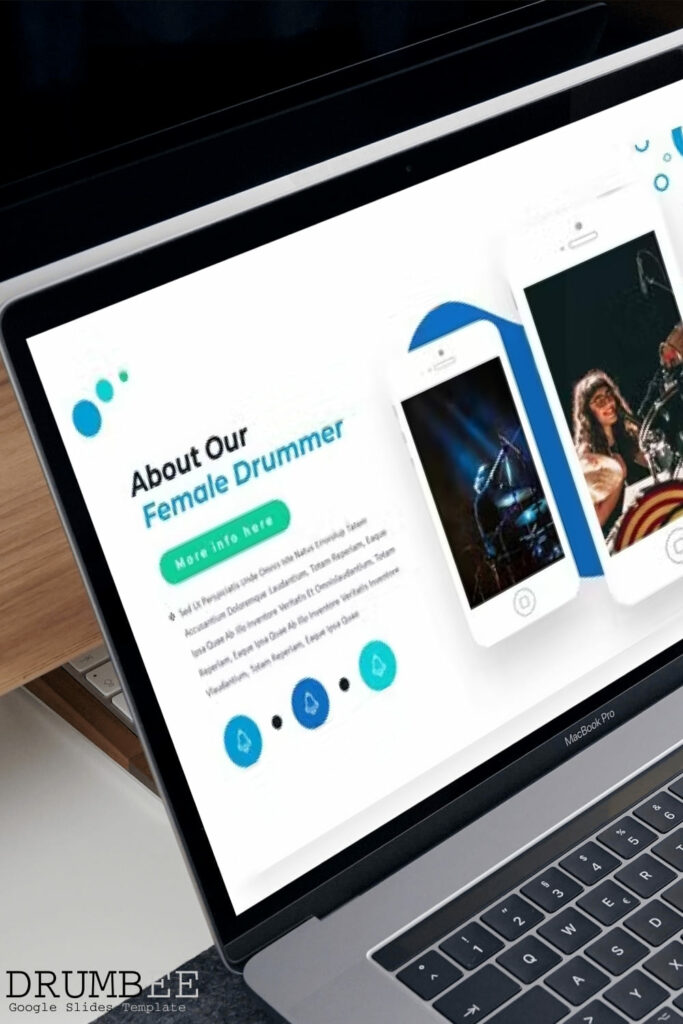 Drumbee | Google Slides Template – MasterBundles