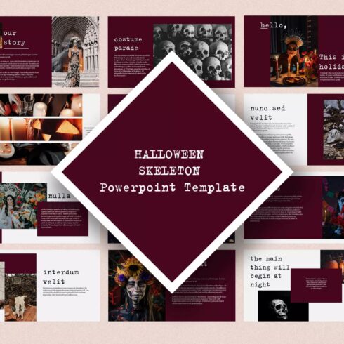 5 Halloween Powerpoint Templates Bundle – MasterBundles