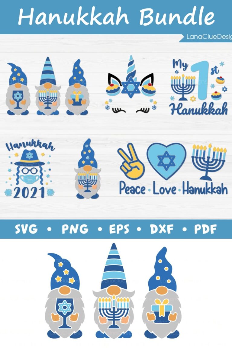 Hanukkah Bundle SVG - 16 Designs – MasterBundles