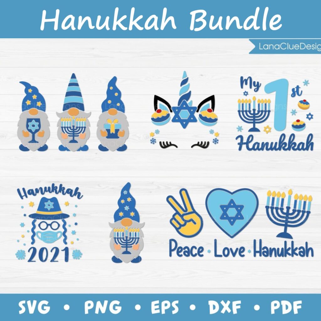 Hanukkah Bundle SVG - 16 Designs – MasterBundles