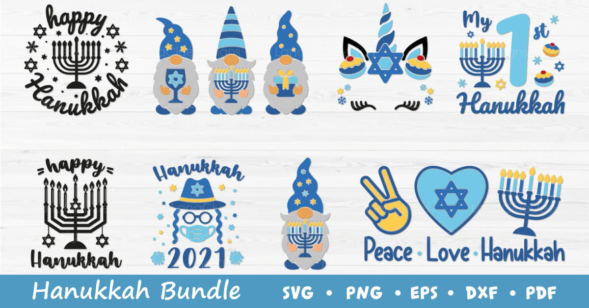 Hanukkah Bundle SVG - 16 Designs – MasterBundles